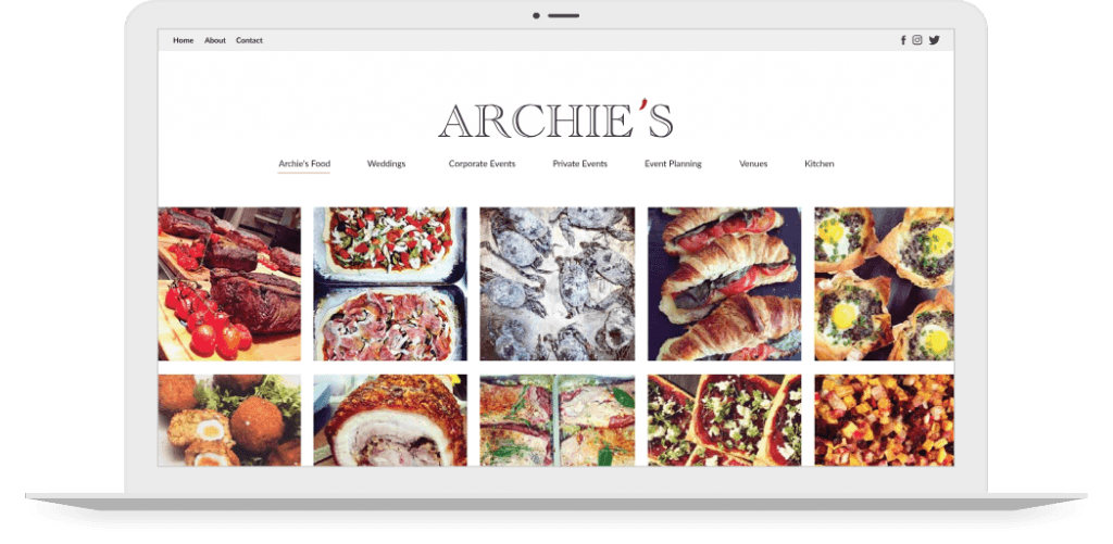 Archie's Food | FDRY - Web Design Agency
