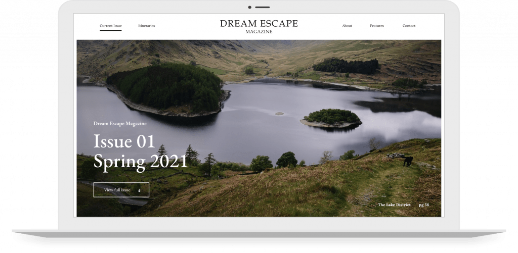 Dream Escape Magazine | FDRY - Web Design Agency